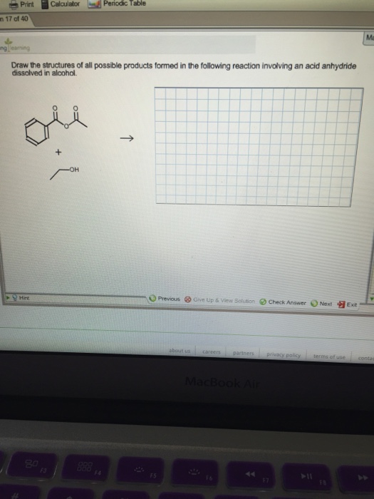 Solved Draw The Structures Ol All Possible Products Formed