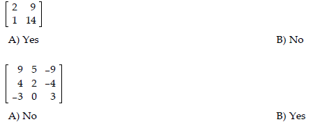 Solved Please help with these matrix practice problems and | Chegg.com