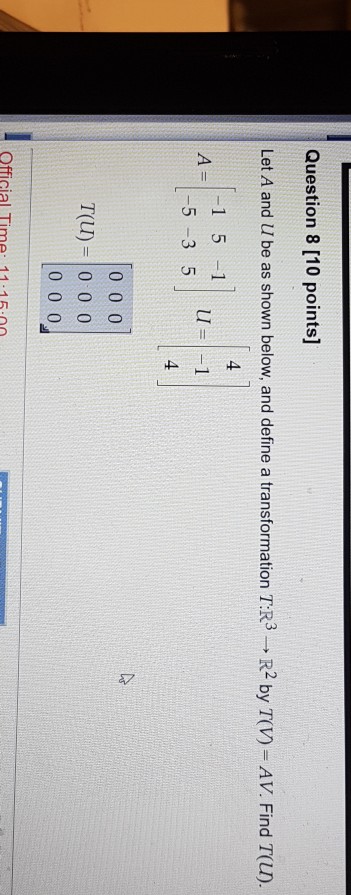 Solved Question 5 [10 points] Find all distinct roots real | Chegg.com