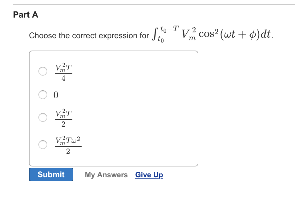 Solved Part A Which Information About A Sinusoidal Signal 