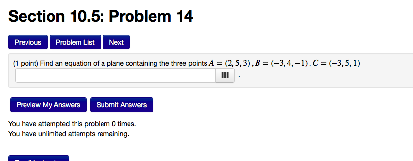 Solved Section 10.5: Problem 14 Previous Problem List Next | Chegg.com