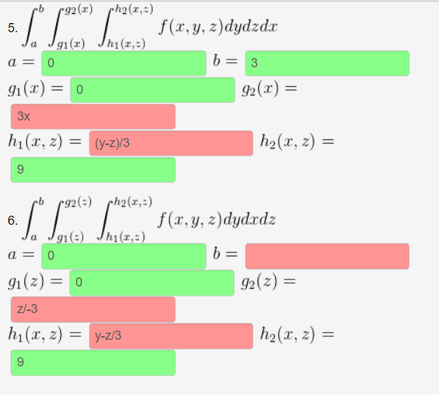 Solved Express the integral ||/ f(x,y, z)dV as an iterated | Chegg.com