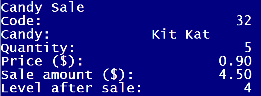 Solved You've been hired by Candy Cuddlers to write a C++ | Chegg.com