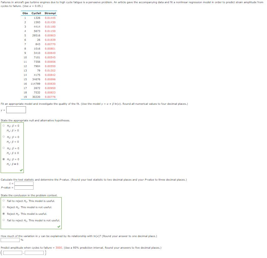 Solved Failures in aircraft gas turbine engines due to high | Chegg.com