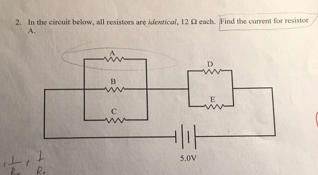Solved In the circuit below, all resistors are identical, 12 | Chegg.com