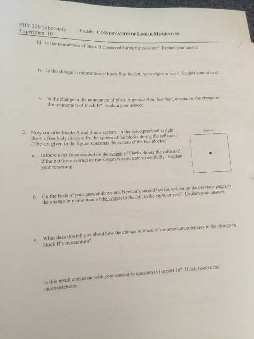 Solved 1. Consider the collision the collision between two | Chegg.com