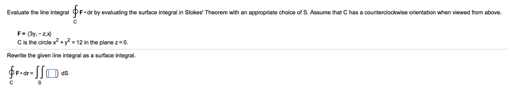 Solved Evaluate the line integral F.dr by evaluating the | Chegg.com