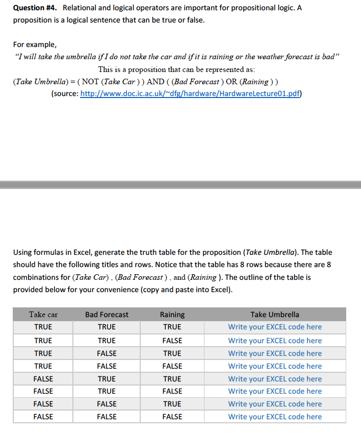 Solved Question #4. Relational and logical operators are | Chegg.com