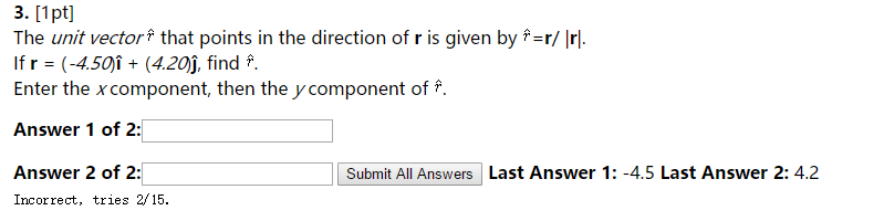 Solved The unit vector r that points in the direction of r | Chegg.com