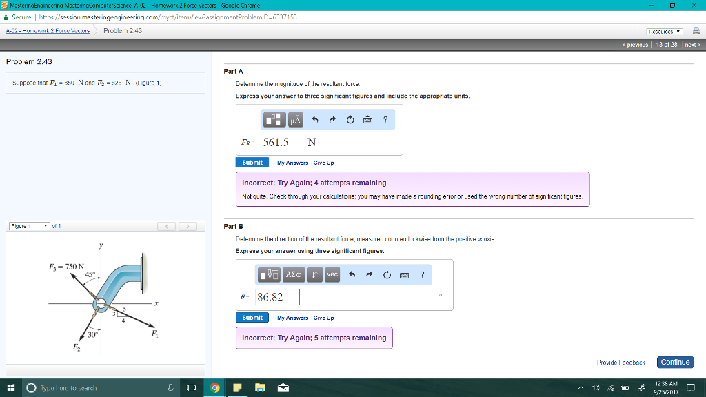 Solved 6337153 Problem 2.43 previous l 13 of 28 next Problem | Chegg.com