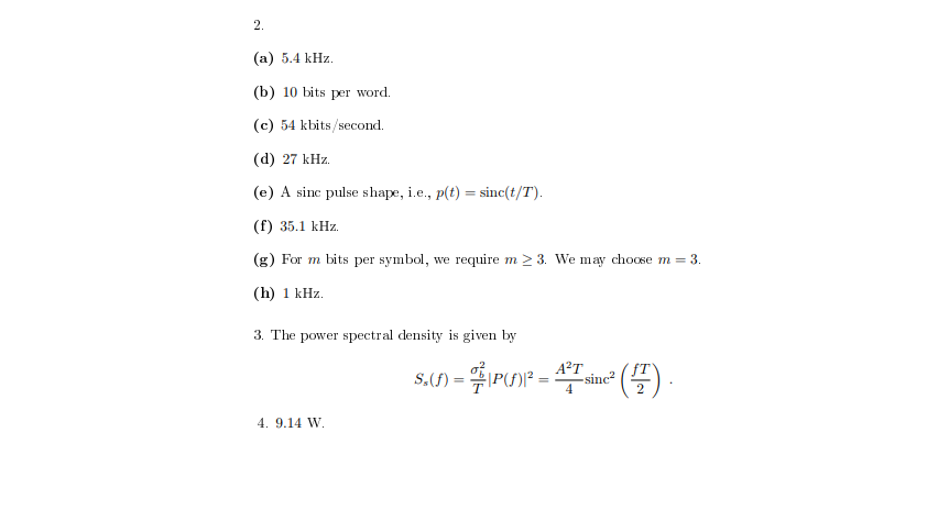 Solved Show That In A Binary Pcm System If The Quantization
