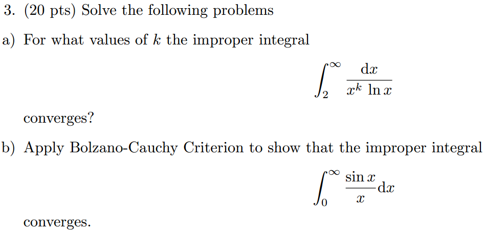 Solved Solve the following problems For what values of k | Chegg.com