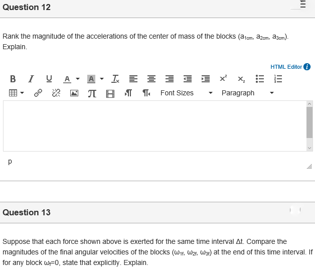 Solved Three identical rectangular blocks are at rest on a | Chegg.com