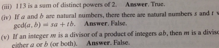 Solved (iii) 113 is a sum of distinct powers of 2. Answer. | Chegg.com