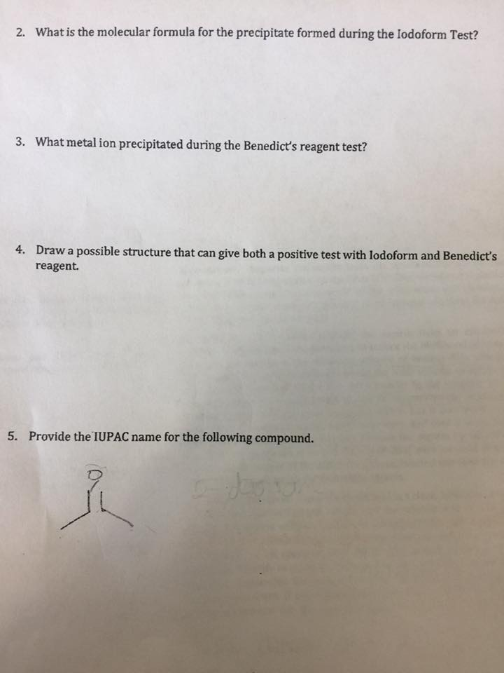 Solved What is the molecular formula for the precipitate | Chegg.com