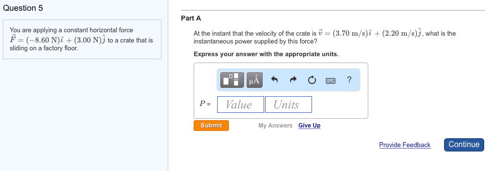 Solved You are applying a constant horizontal force F = | Chegg.com