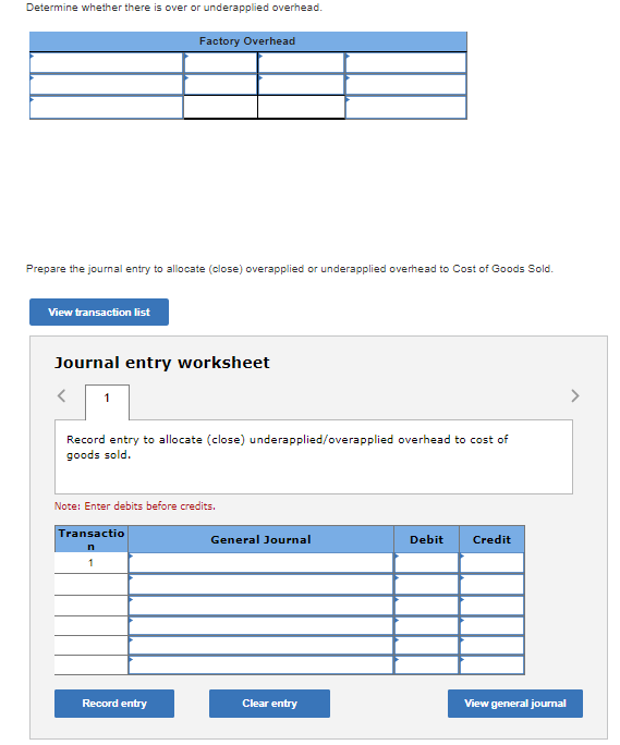 Solved 1. Direct labor usage Prepare journal entries for the | Chegg.com