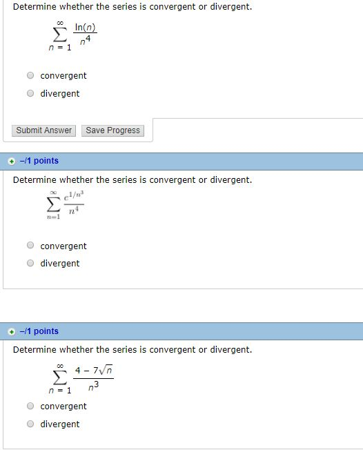 Solved Determine whether the series is convergent or | Chegg.com
