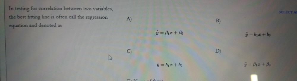 Solved In testing for correlation between two variables, the | Chegg.com