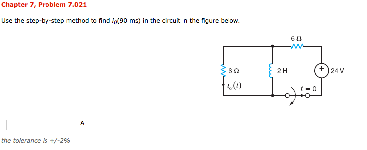 Solved Chapter 7, Problem 7.021 Use the step-by-step method | Chegg.com