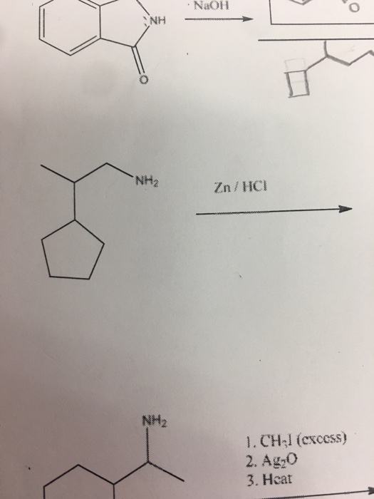 Solved NaOH NH NH2 NH2 NaOH Zn HCI 1. CH I (cxccss) 2. Ag20 | Chegg.com Solved NaOH NH NH2 NH2 NaOH Zn HCI 1. CH I (cxccss) 2. Ag20 | Chegg.com