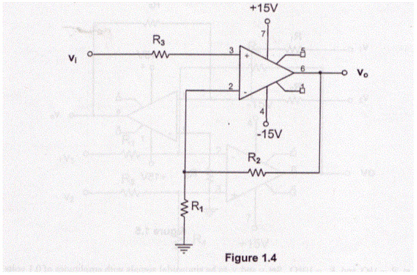 Solved R1 = 1k, R2= 15K and R3 = 1k. | Chegg.com