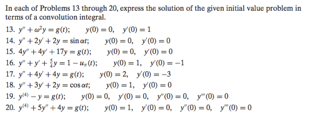 Solved In Each Of Problems 13 Through 20 Express The Chegg