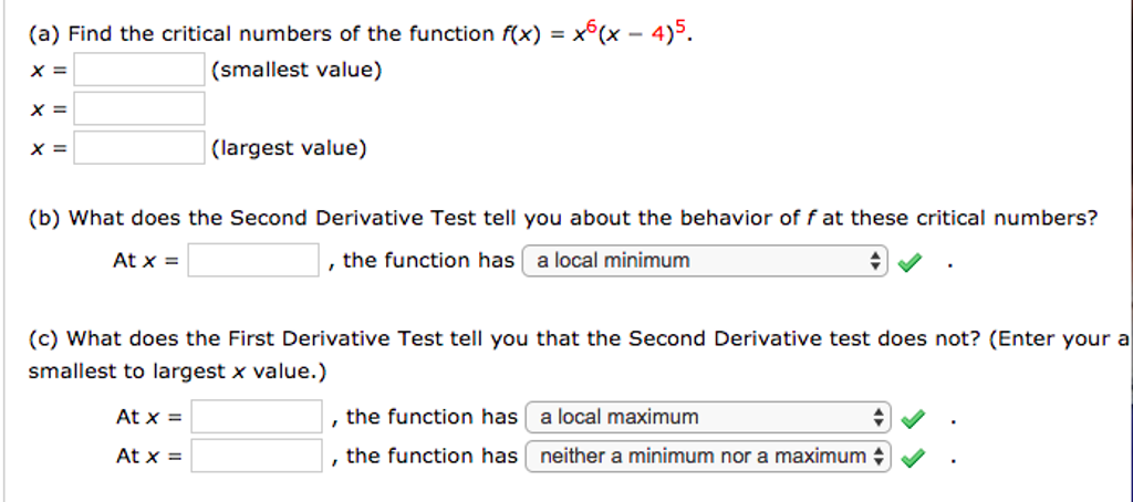 Solved Find the critical numbers of the function f(x) = | Chegg.com