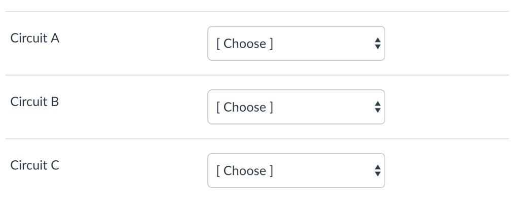 Solved There are three RC circuits with a battery, a | Chegg.com
