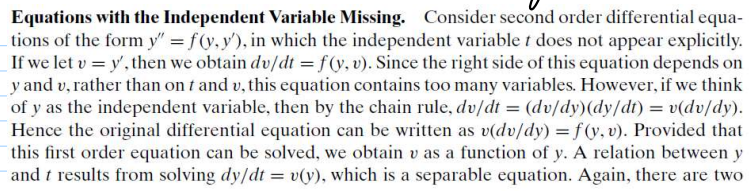 Solved Equations with the Dependent Variable Missing. For a | Chegg.com