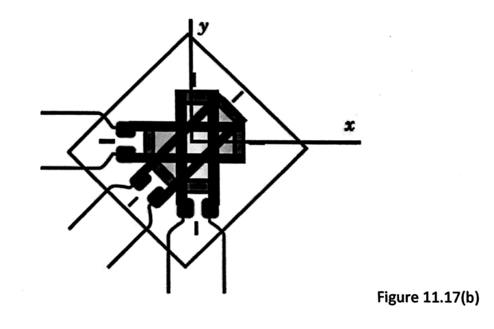 Solved A rectangular strain rosette is composed of strain | Chegg.com