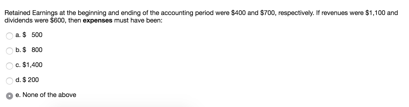 Solved Retained Earnings at the beginning and ending of the | Chegg.com