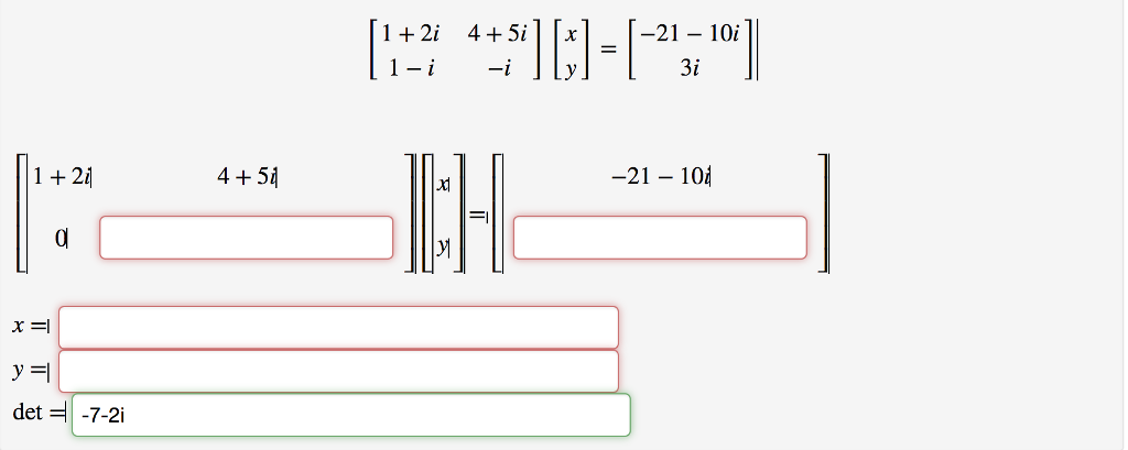 Solved Perform one step of row reduction, in order to | Chegg.com