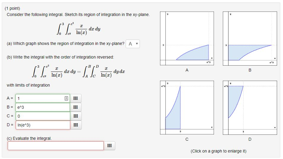 Solved Consider the following integral. Sketch its region of | Chegg.com