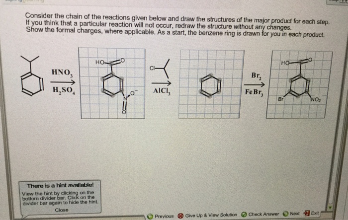 Solved Consider the chain of the reactions given below and | Chegg.com