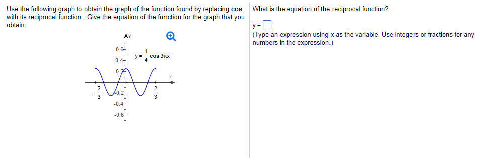 Solved Use the following graph to obtain the graph of the | Chegg.com