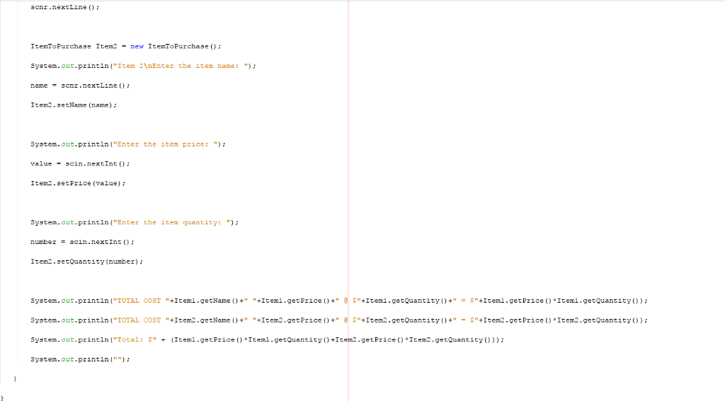 7.20 Ch 7 Program: Online shopping cart (continued) | Chegg.com