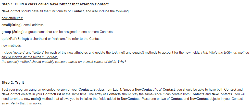 Solved Need help finish an inherited class. [Code is already | Chegg.com