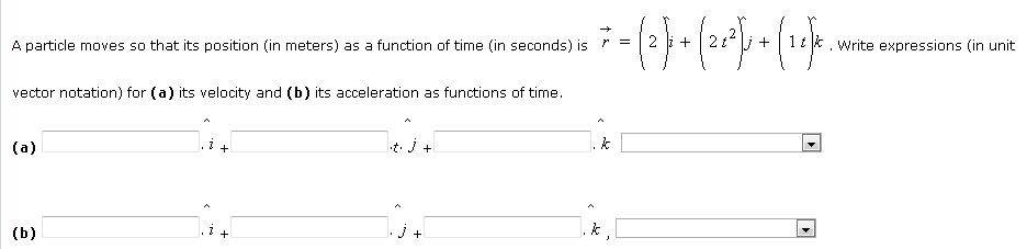 Solved A particle moves so that its position (in meters) as | Chegg.com