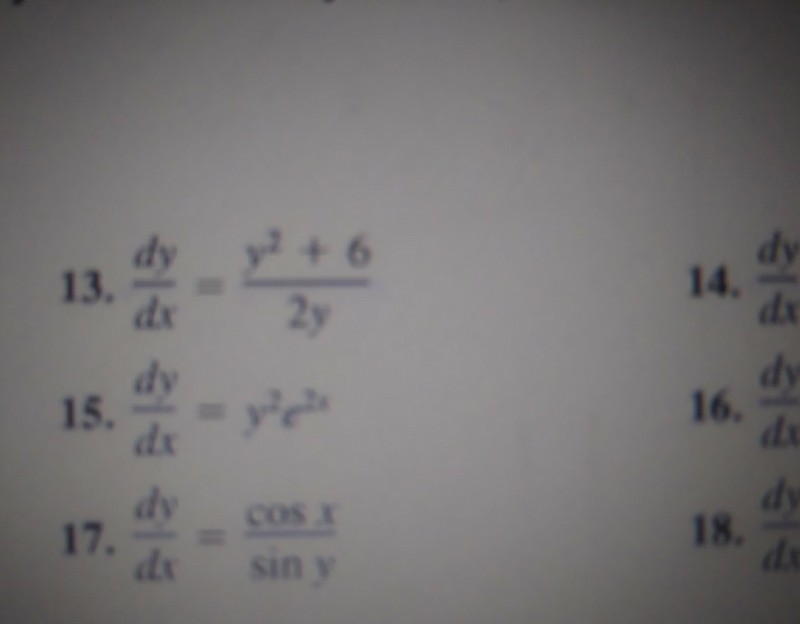 Solved find the general solution for each differential | Chegg.com