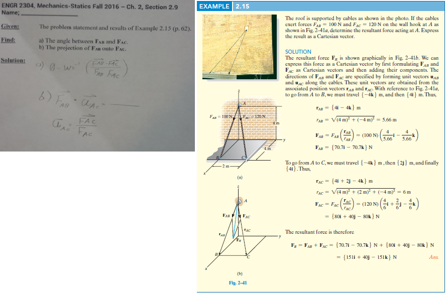 Solved The Problem Statement And Results Of Examples 2 15
