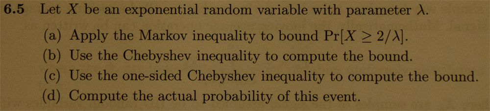 Solved Let X be an exponential random variable with | Chegg.com