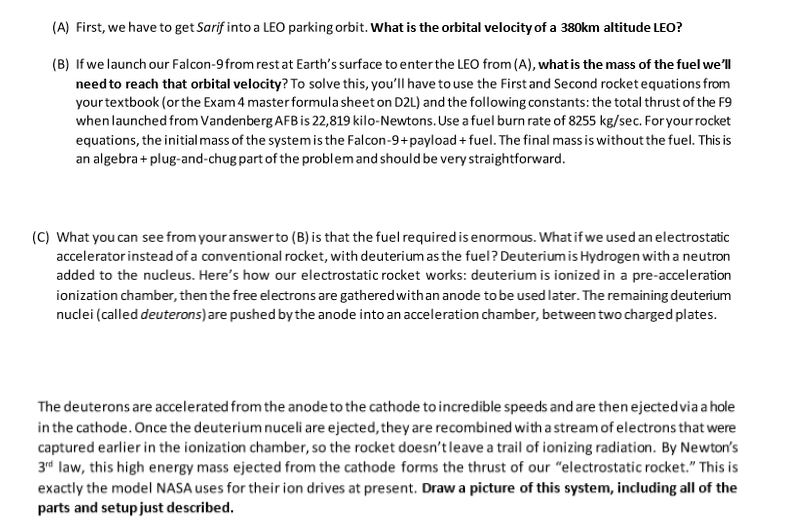 Solved Rocket Analysis problem involving classical mechanics | Chegg.com