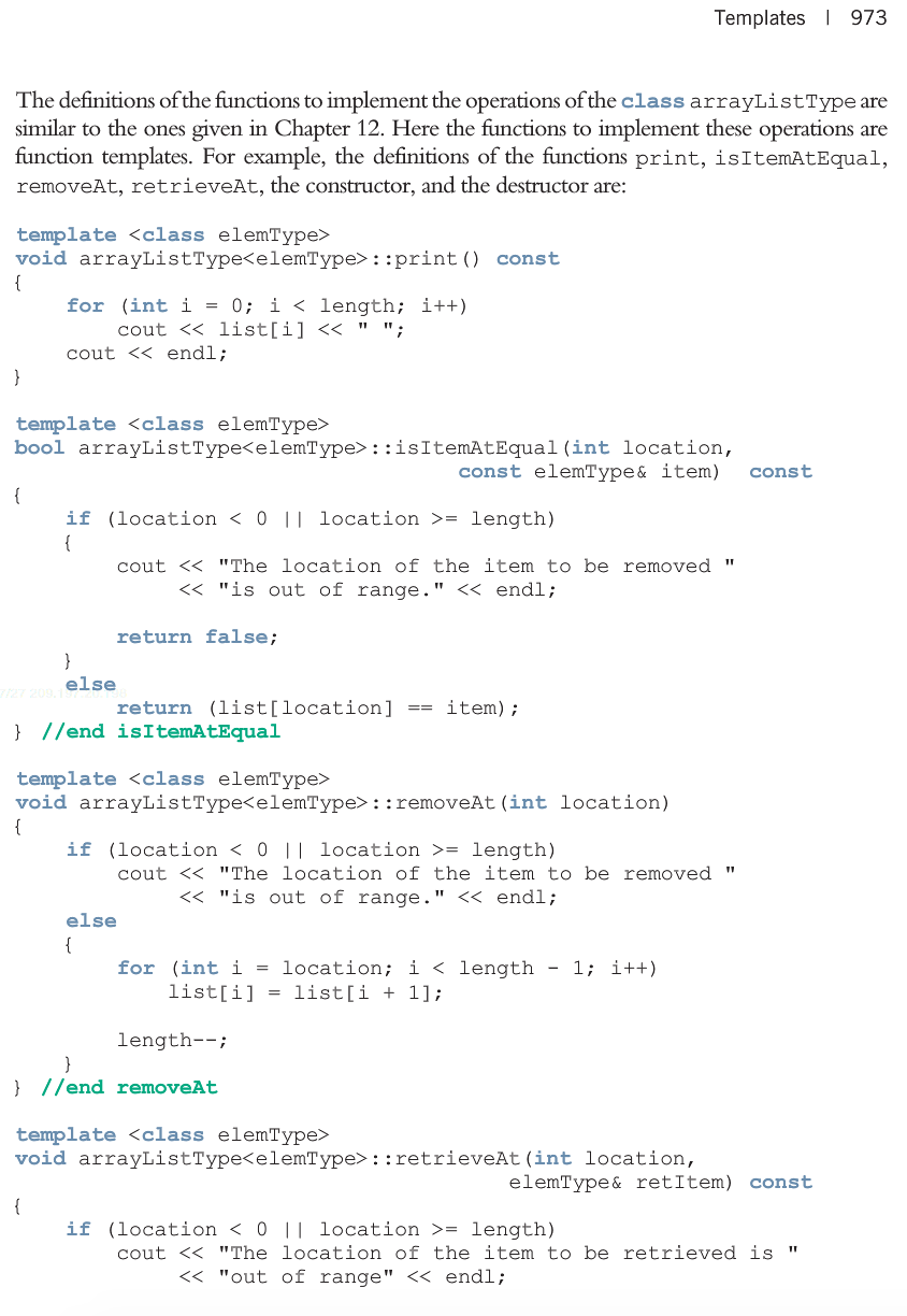 Solved C++ Programming: Program Design Including Data | Chegg.com