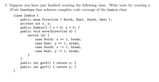 Solved 5. Suppose you have just finished creating the | Chegg.com