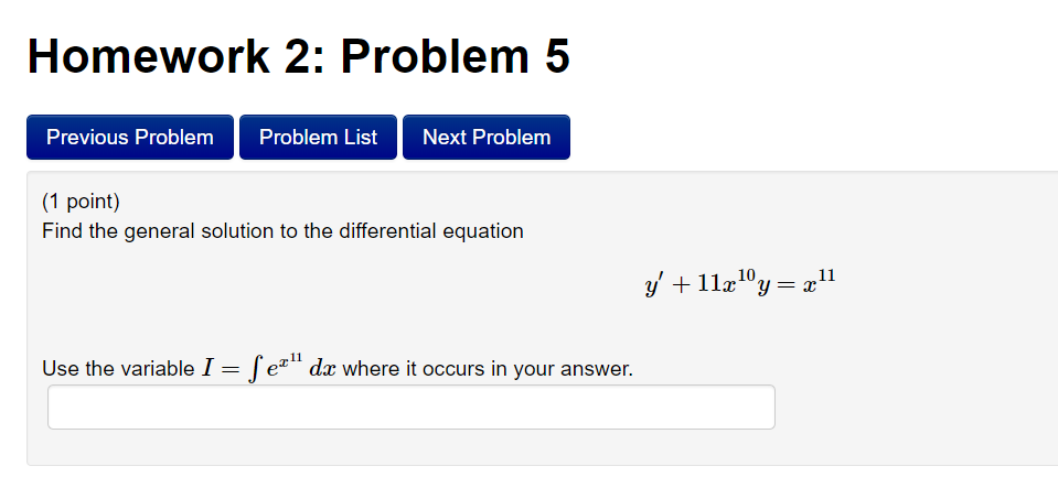Solved Homework 2: Problem 5 Previous Problem Problem List | Chegg.com