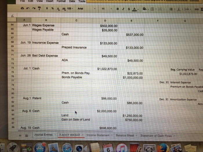 Solved Hello there, I'm working on a big accounting project | Chegg.com