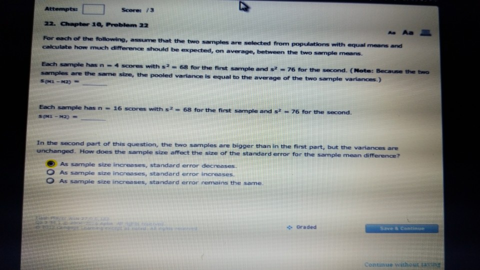 Solved Score /3 22. Chapter 10, Problem 22 As Aa For each of | Chegg.com