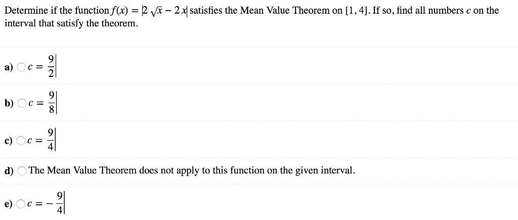 Solved Determine if the function f(x) = 2 squareroot x - 2x | Chegg.com