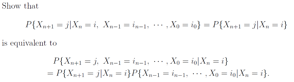 Solved Show that is equivalent to n-1 | Chegg.com